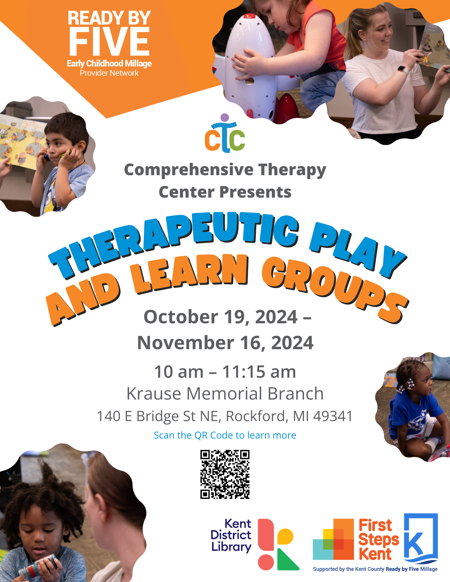 October Therapeutic Play & Learn Groups - Week 1 - Comprehensive ...